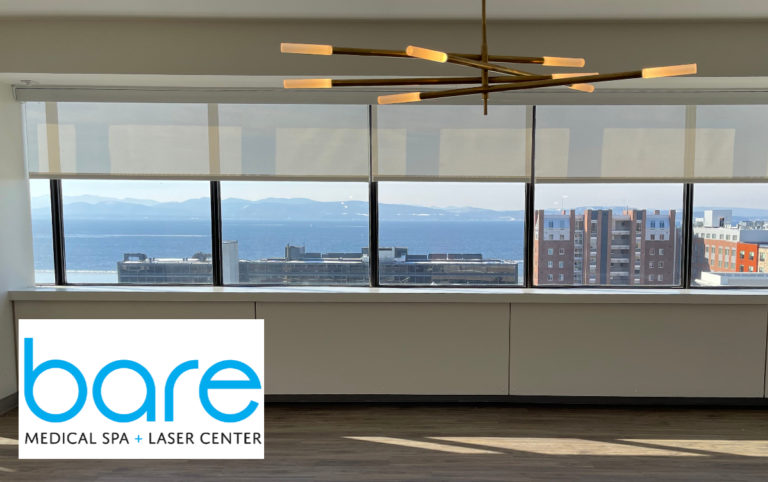 Bare Medical Spa - Gordon's Window Décor -Home of EcoSmart Shades